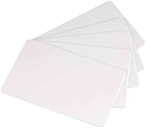 White PVC Blank Card SET Of 25 PS | Daraz.com.np