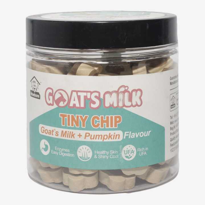 How Bone Goats Milk Pumpkin Tiny Chips Dog Snacks 220gm | Daraz.com.np