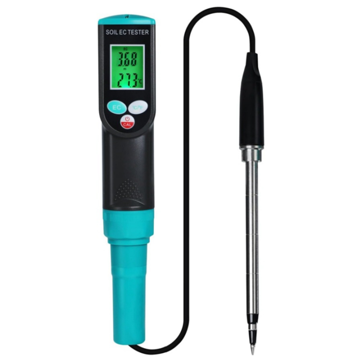 Waterproof Soil EC and Temperature Meter Digital Tester | Daraz.com.np