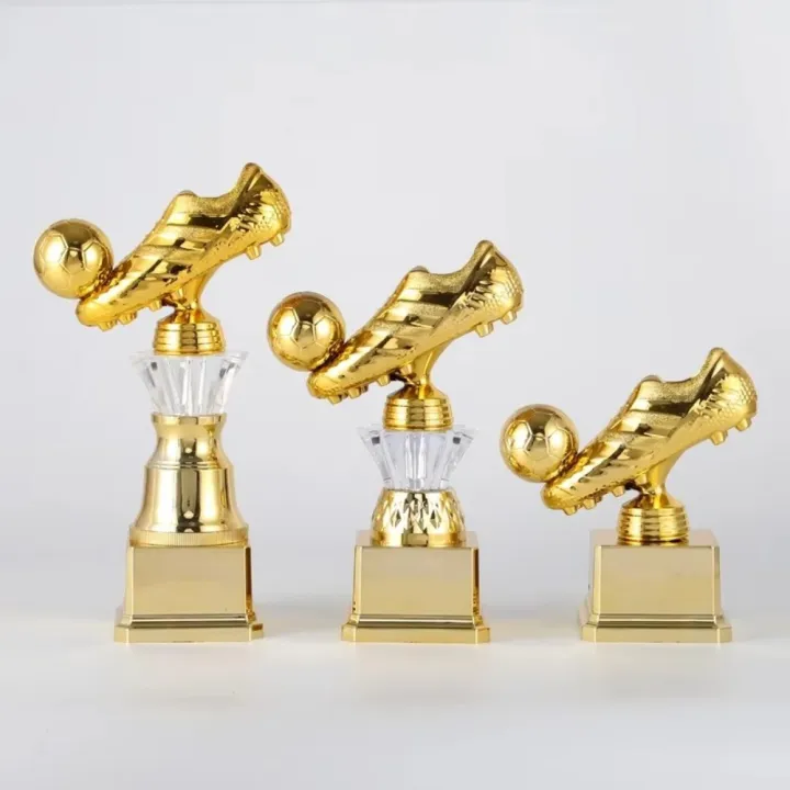 Model Youth Sports Golden Boot Award Trophy Football Match Plastics ...