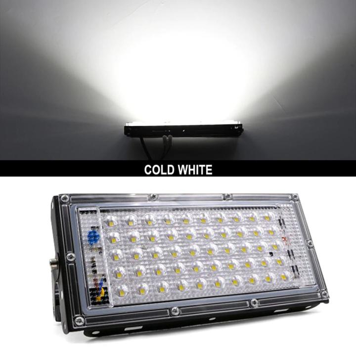 Bizzy 50W LED Flood Light 220V Spotlight Floodlight Outdoor Garden Wall ...