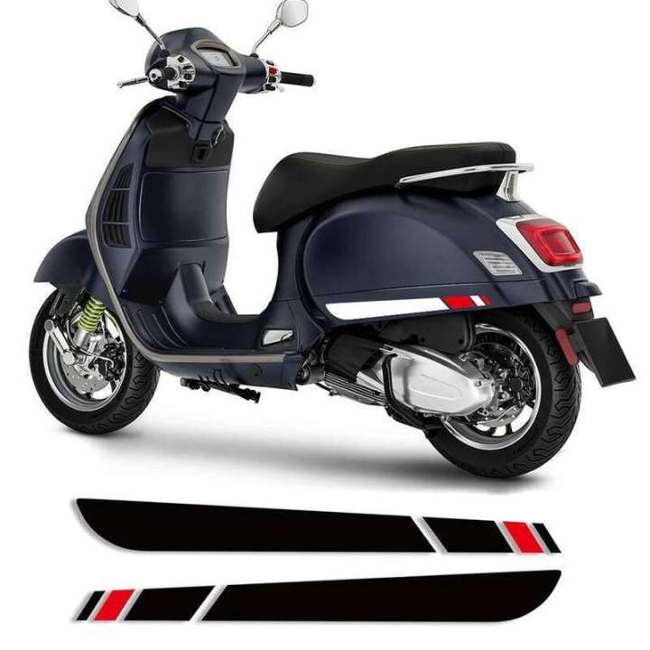 Motorcycle Vinyl Decal Sport Sticker For Vespa PRIMAVERA GTS Super 300 ...