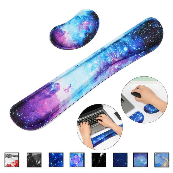 Non Slip Ergonomic Hand Support Keyboard Pad Memory Foam Wrist Rest ...