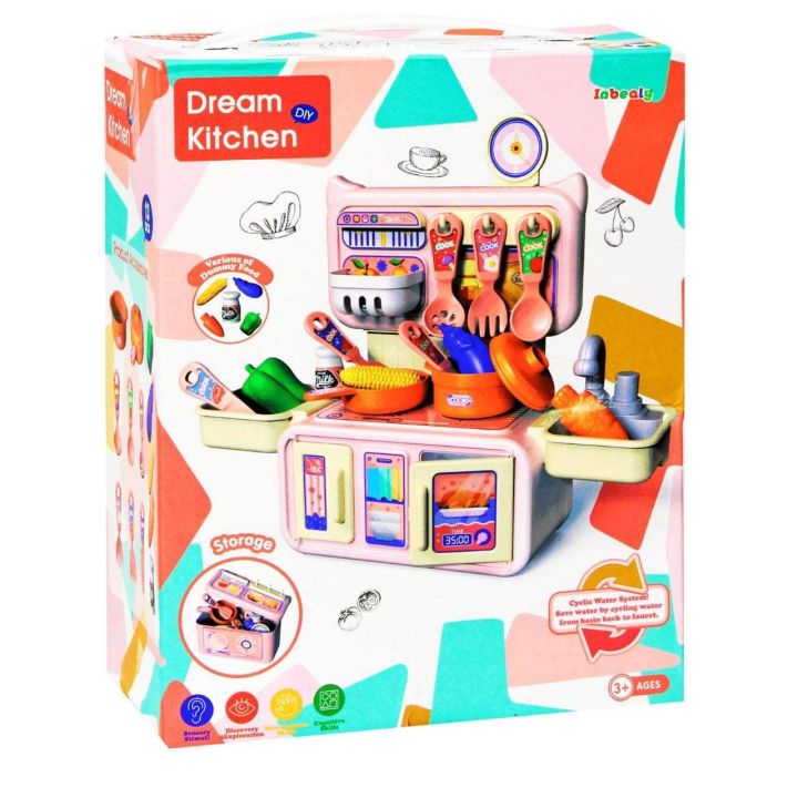 Kitchen Toys Play House Cooking Set Boys And Girls Baby Cooking Mini ...