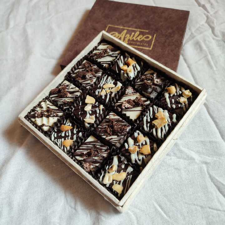 Azile Homemade Assorted Chocolates Square Box | Daraz.com.np