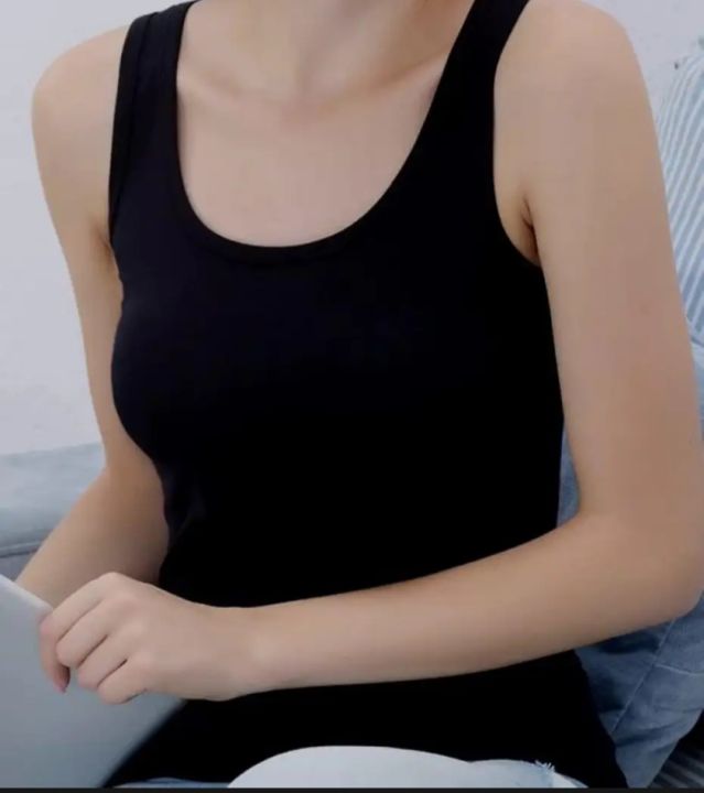 Black Cotton Plain Sando for Women – Casual, Comfortable, Multiple ...