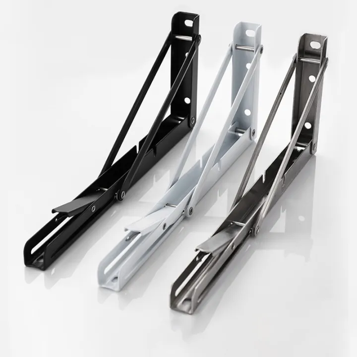 Multiple Sizes Triangle Folding Angle Bracket Heavy Support Adjustable ...