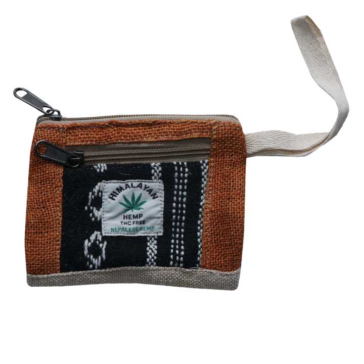 Multicolor Hemp Coin Purse For Unisex | Daraz.com.np