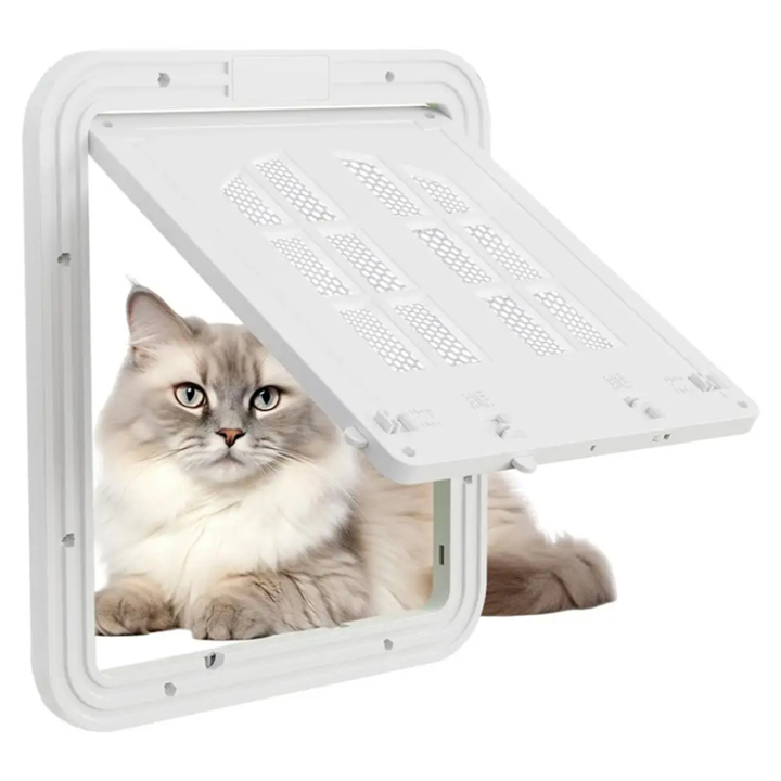 Pet Door Flap Cat Window Door Cat Screens Barrier Sliding Door A ...