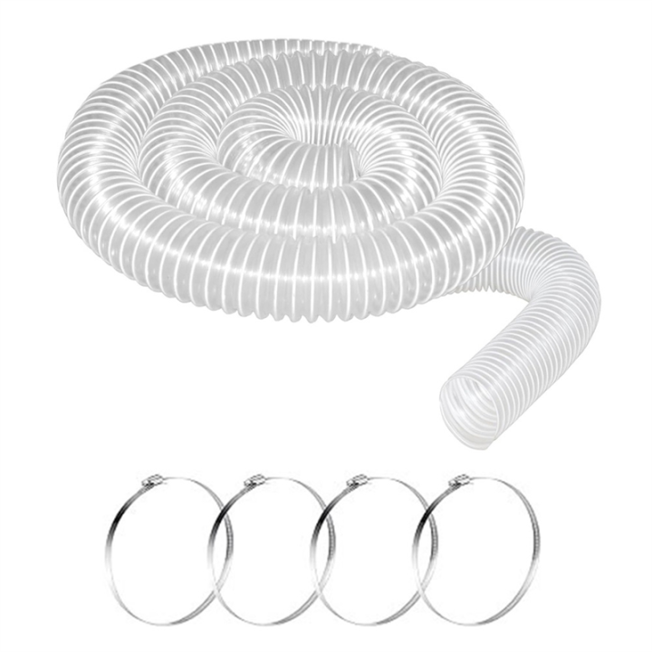 PVC Dust Collection Hose & 2 1/2In Ports 10Ft,Dust Collection Hose, PVC ...