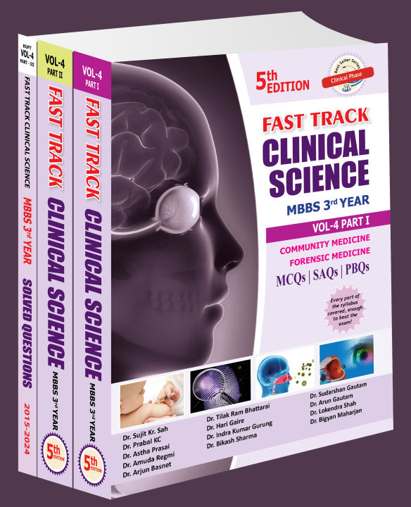 Fast Track Clinical Science MBBS 3rd Year Vol-4 Part I and II 5th ...