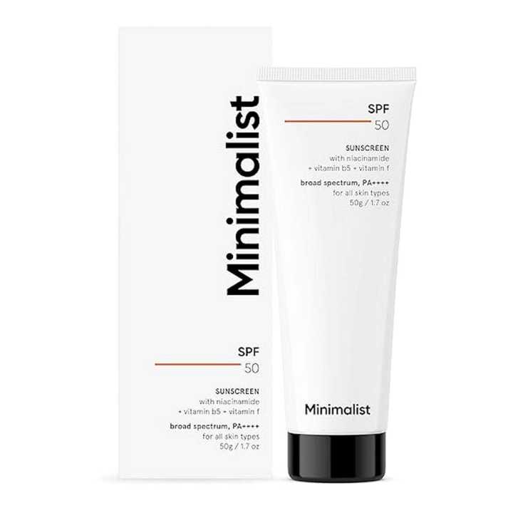 Minimalist Sunscreen SPF 50 Lightweight with Multi-Vitamins,50g | Daraz ...