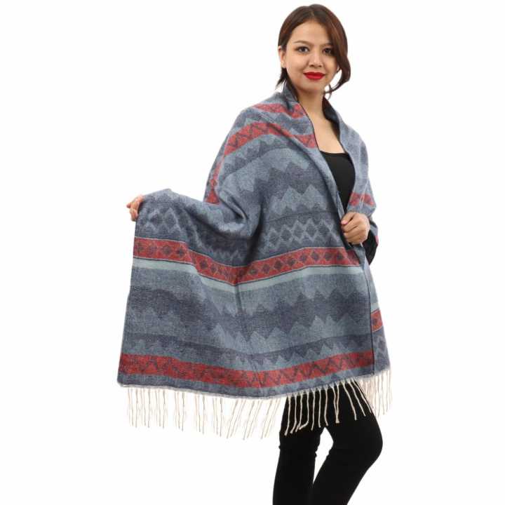 Dhaka design Acrylic shawl | Daraz.com.np