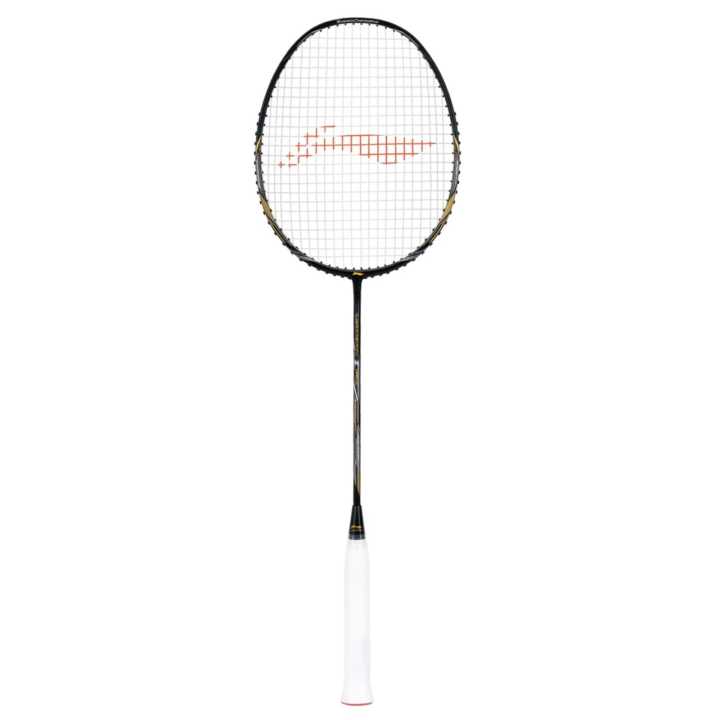 Li-Ning Badminton Racket - Turbo Charging Z Boost Black AYPR180-4 ...