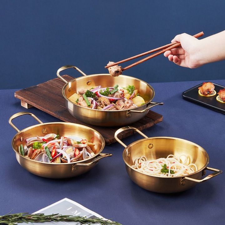 Kitchen Cooking Tools Stainless Steel Small Hot Pot Multi-function ...