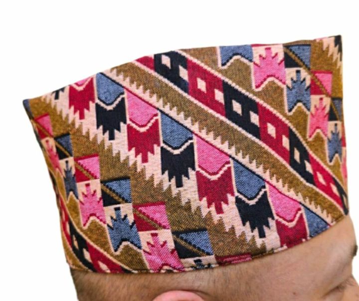 Palpali Dhaka Topi/ Nepali Dhaka Topi/ Traditional Dhaka Topi for Men ...