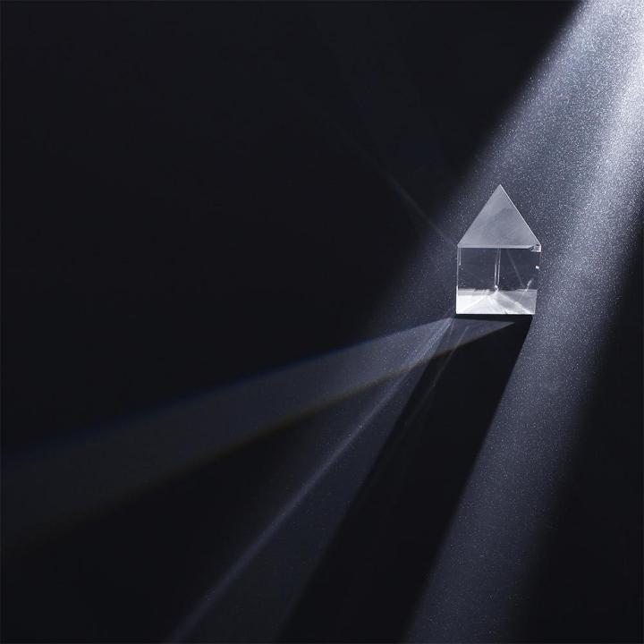 Teaching Light Spectrum Glass Photographi Triangular Prism Optical ...