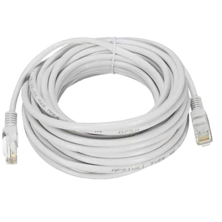 Hikvision CAT6 CCA UTP Network 0.565mm Cable 20M With RJ45 Fitted ...
