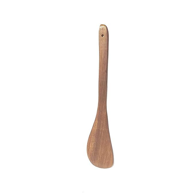 RSKS 13 Inches Long Crowns Palta Wood 1 Piece of Kitchen Spoon, Spatula ...