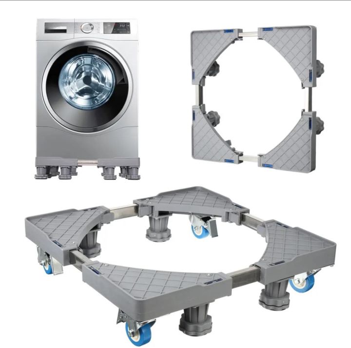 Mobile Base Fridge Stand Universal Mobile Roller Adjustable Movable ...