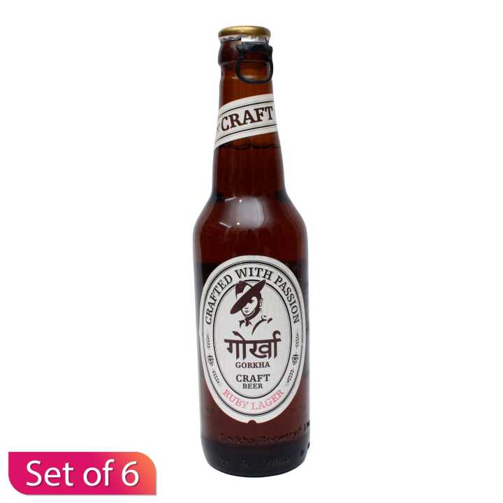 Gorkha Crafted With Passion Beer 330ml Set Of 6 | Daraz.com.np