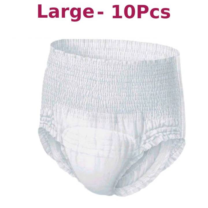 Adult Diaper Pant Style Large 10Pcs | Daraz.com.np