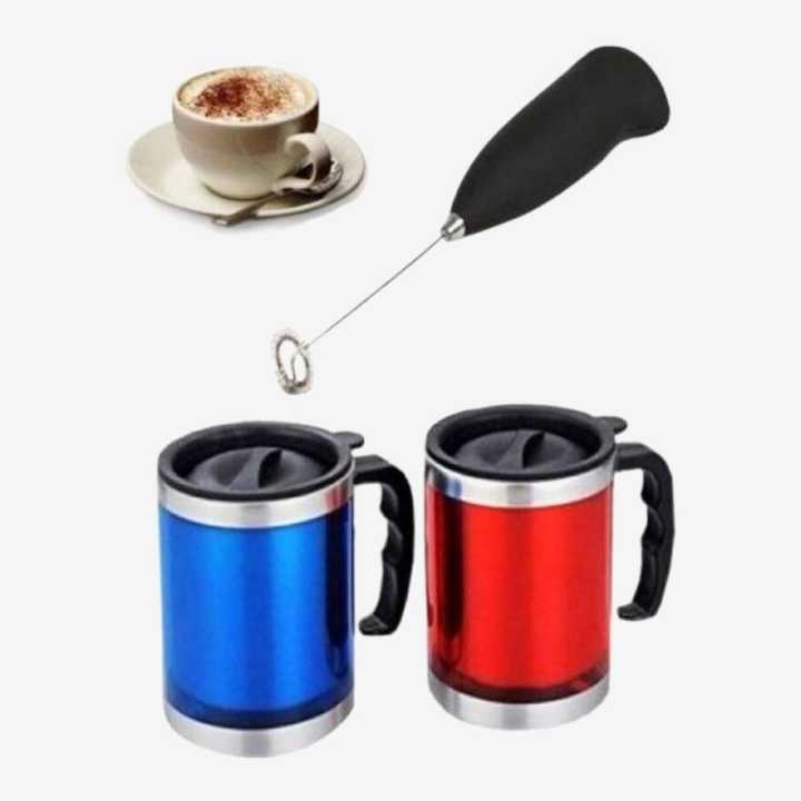 Electric Portable Hand Blender Mixer For Coffee blender Egg Beater Milk ...