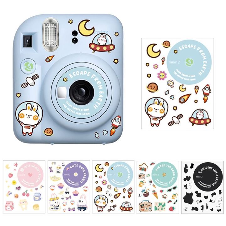 Universal DIY Instant Camera Sticker Cute Cartoon Decorative Decal PVC ...