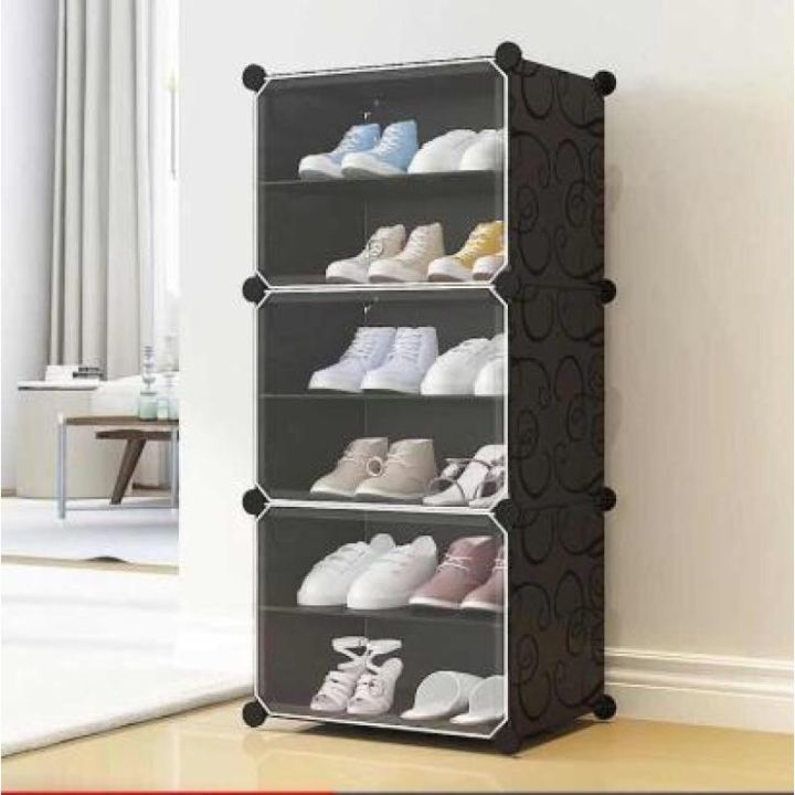 6 Layer Plastic Diy Shoe Rack | Daraz.com.np