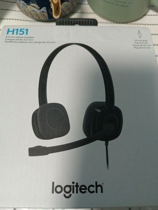 Logitech H151 Stereo Headset - Multi-Device Wired Headphone with Noise ...