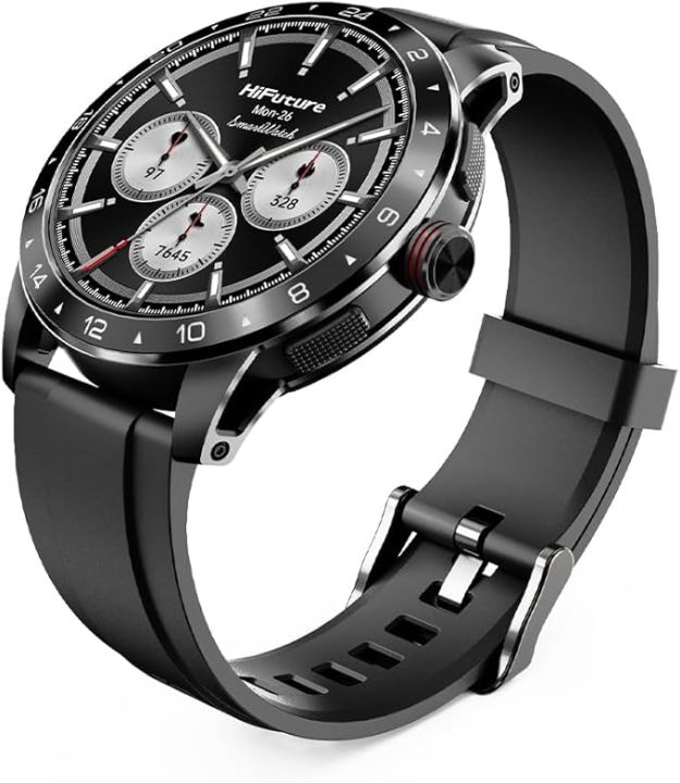 HiFuture FLEX2 Smartwatch, 1.32" AMOLED Screen, Bluetooth Calling ...