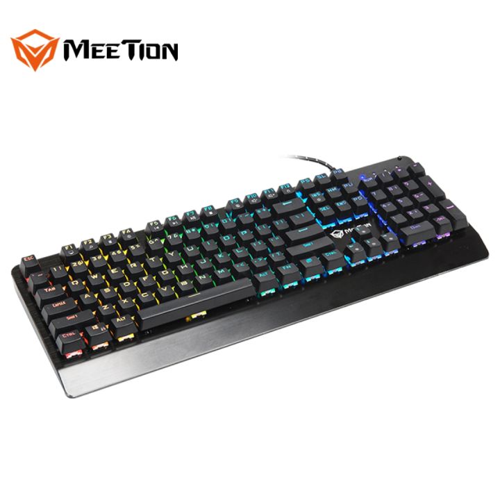 MeeTion MT - MK01 RGB Backlit Mechanical Gaming Keyboard - Black ...