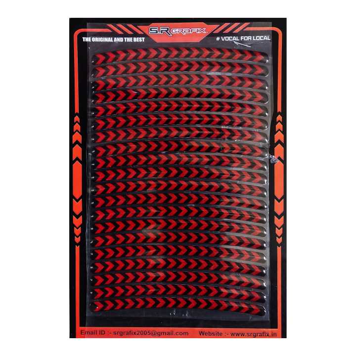 Reflective Car,Bike Bicycle Wheel Rim Sticker Night Safety Warning ...