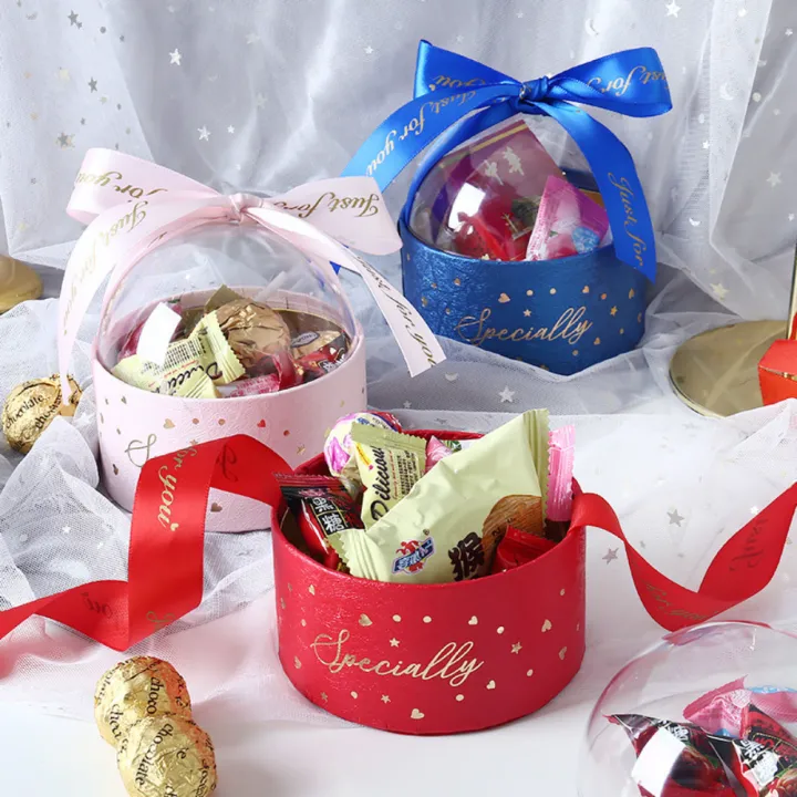 Christmas Themed Empty Gift Bucket Durable Christmas Gift Box ...