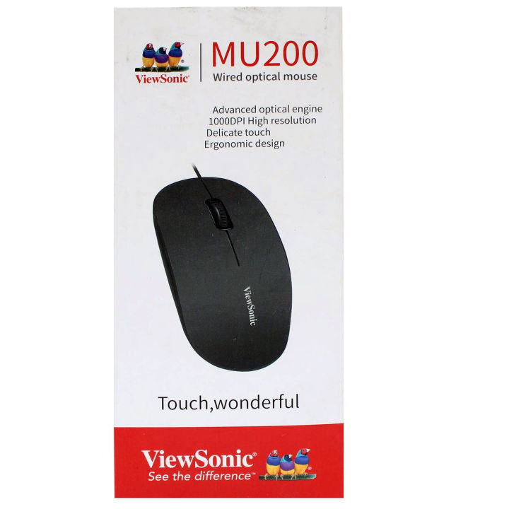 View Sonic Wireless Optical Mouse MU200 | Daraz.com.np