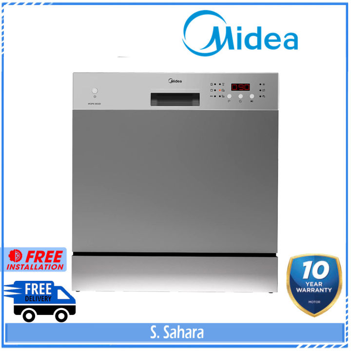 Midea 8 Place Setting Table Top Dishwasher | WQP8-3802D | Daraz.com.np