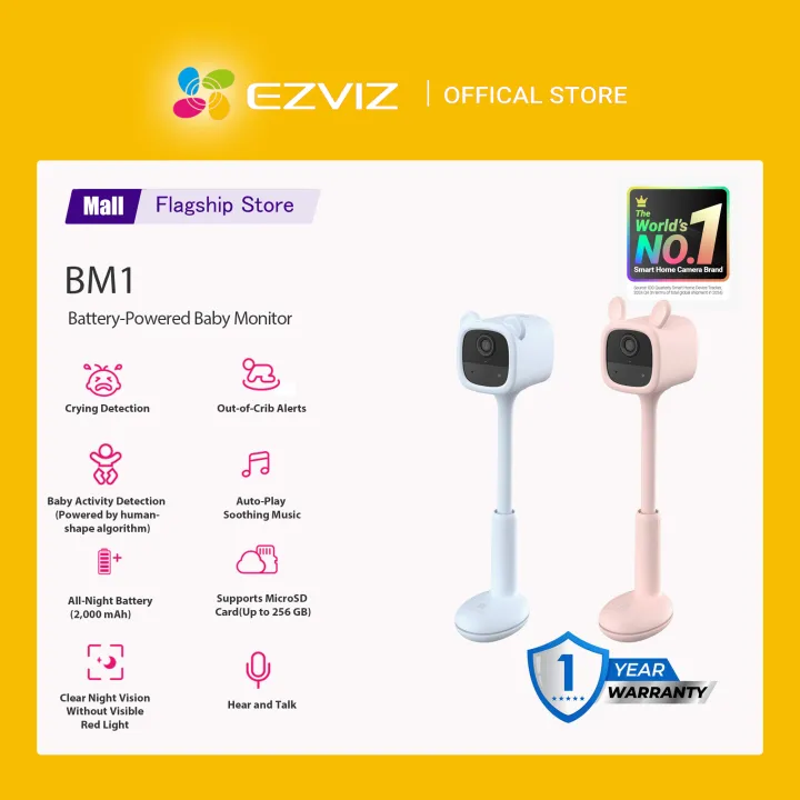BM1 Battery Camera | 1080P Resolution | Hear and Talk | Crying ...