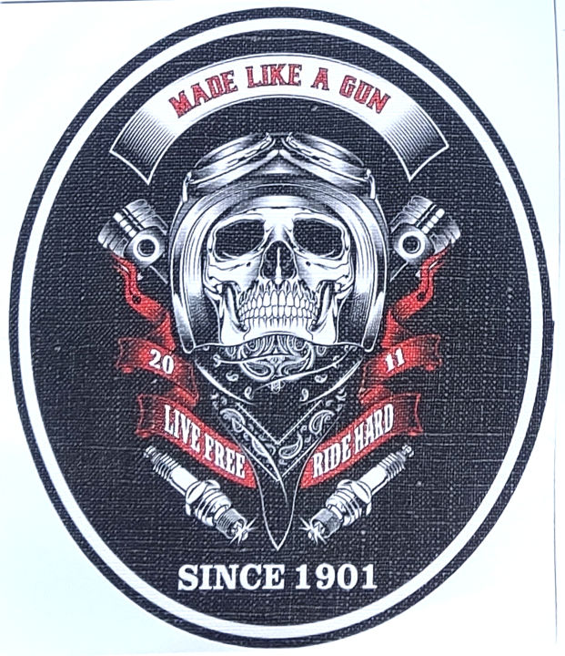 Royal Enfield Bullet Motorcycle Good Quality, Imported Decal Stickers ...