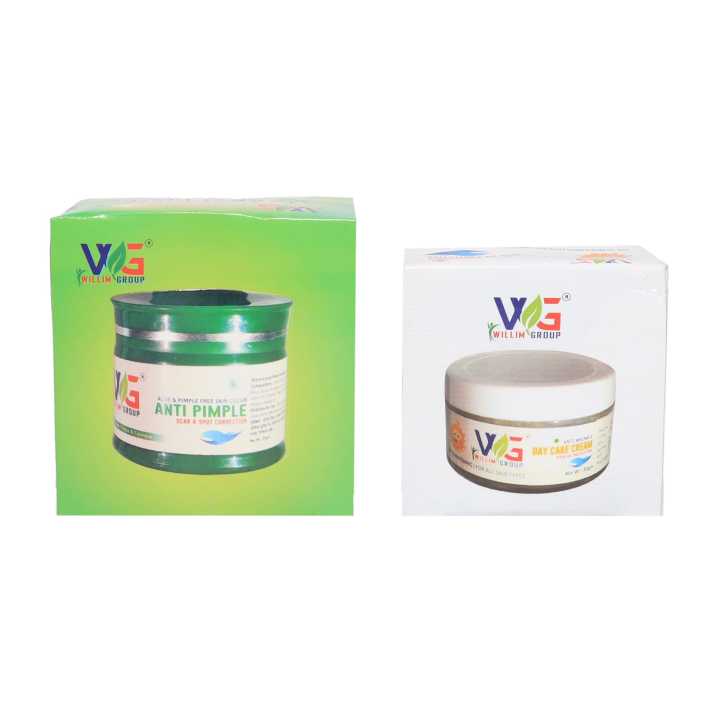 WG Combo Of Day Cream & Acne And Pimple Cream 50G | Daraz.com.np
