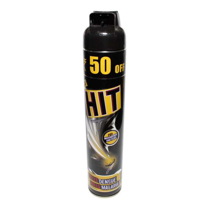 Black Hit Mosquitoes And Flies Killer-625ml | Daraz.com.np