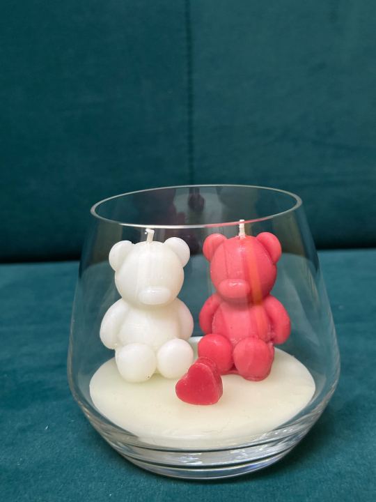 Candella Couple Teddy Love Jar | Daraz.com.np