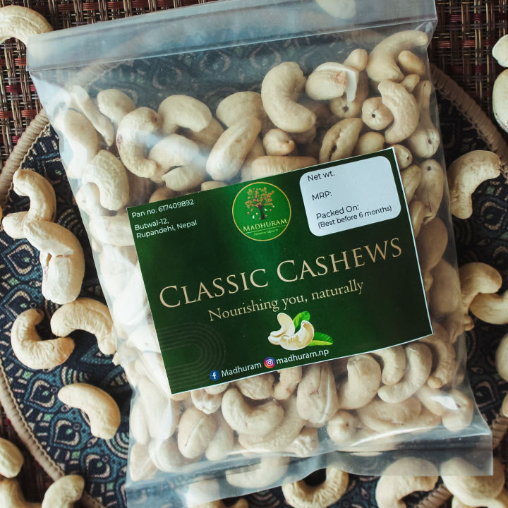 Kaju Madhuram Fresh Cashew 500Gm | Daraz.com.np