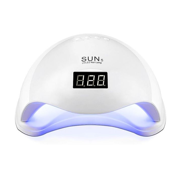 UV LED Nail Lamp 48W SUN5 Nail Dryer Machine Gel Nail Polish Curing LED ...