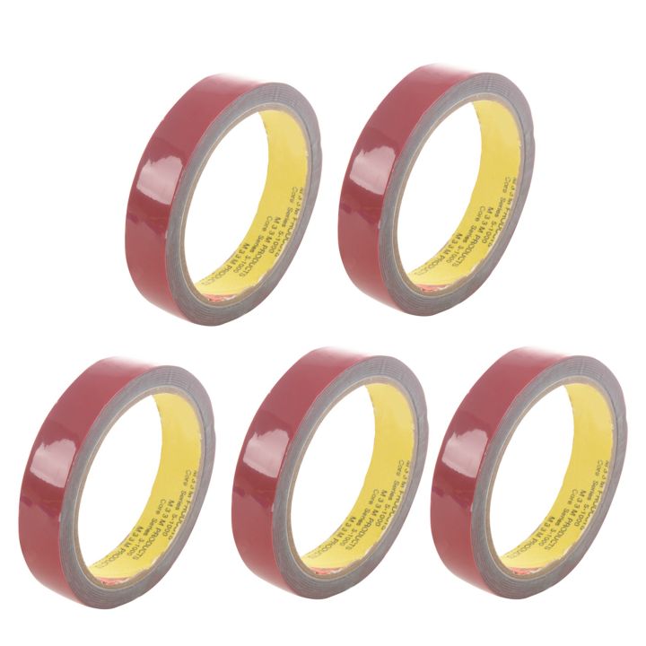 SRIWEN 5X Strong Permanent Double Sided Super Sticky Foam Tape Roll for ...