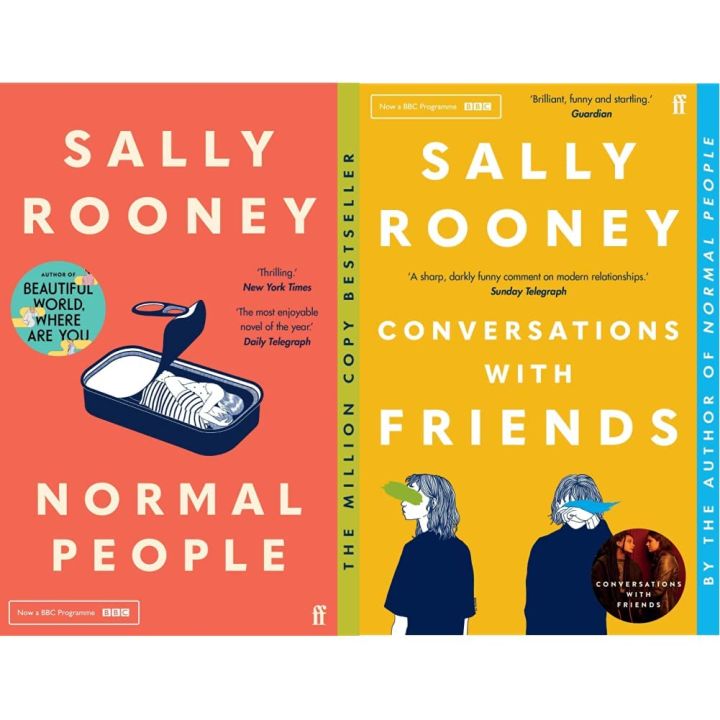 Combo Set (Norman People & Conversations With Friends) By Sally Rooney ...