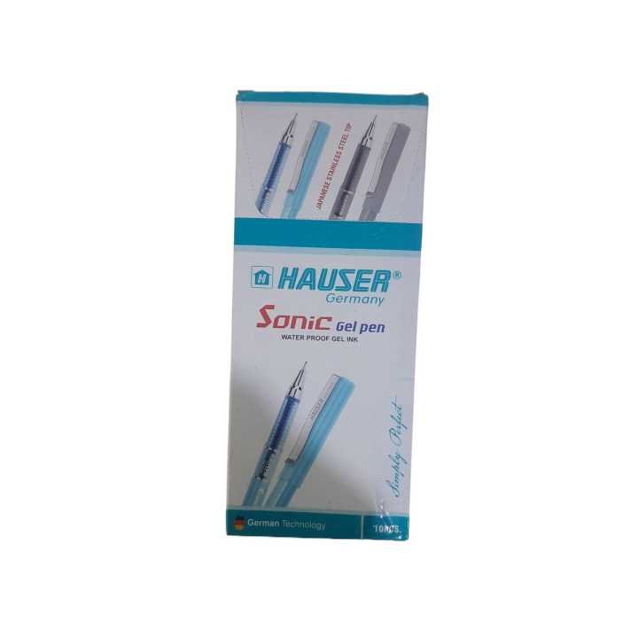 Hauser Germany Sonic Gel Pen -Red (10units) | Daraz.com.np