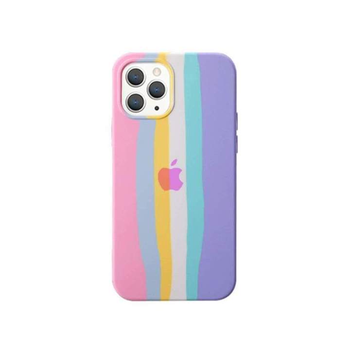 GadgetYet Limited Edition PInk Iphone 12 Pro Max Rainbow Fancy Cover ...