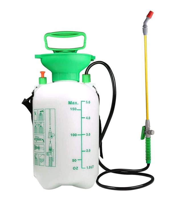 5 Liter Pressure Sprayer With Pressure Release Valve Garden Knapsack ...