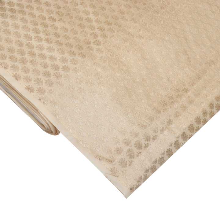 Cream Silk Stylish Design Groom Daura Suruwal Cloth 2m For Men | Daraz ...