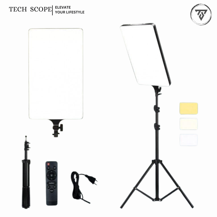 RL-19 LED Panel Light for Shooting & Tiktok – Adjustable, Portable ...